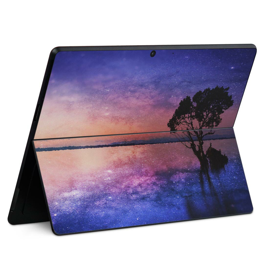 商品特徴・貼るだけでかんたん着せ替え、Surface Pro9 Pro 8 Surface Pro X 共通対応デザインスキンシール・高精細プリントで写真と遜色のない仕上がり！半光沢シートでしっとりツヤのある表現力・ちょっとしたすり傷からS...