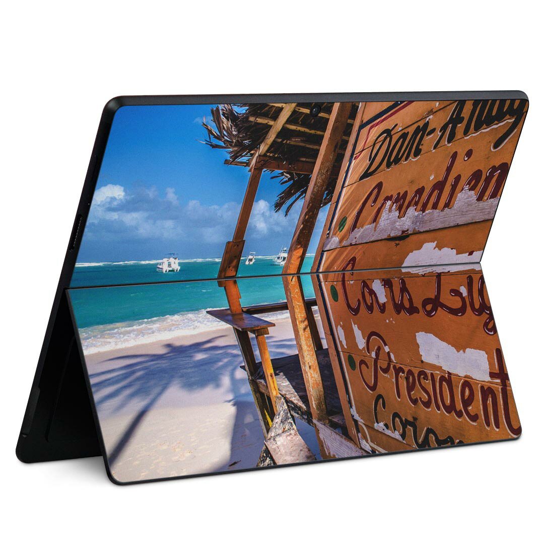 商品特徴・貼るだけでかんたん着せ替え、Surface Pro9 Pro 8 Surface Pro X 共通対応デザインスキンシール・高精細プリントで写真と遜色のない仕上がり！半光沢シートでしっとりツヤのある表現力・ちょっとしたすり傷からS...