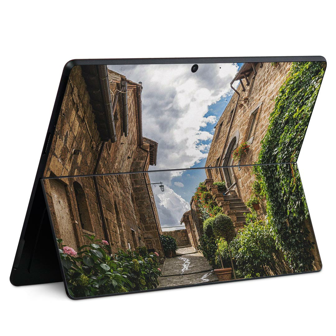 商品特徴・貼るだけでかんたん着せ替え、Surface Pro9 Pro 8 Surface Pro X 共通対応デザインスキンシール・高精細プリントで写真と遜色のない仕上がり！半光沢シートでしっとりツヤのある表現力・ちょっとしたすり傷からS...