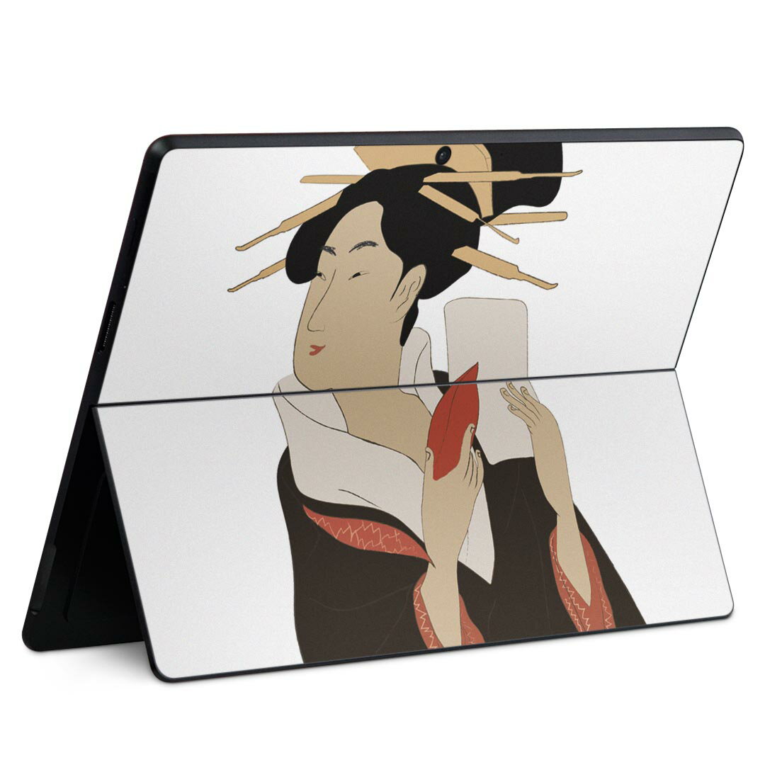 商品特徴・貼るだけでかんたん着せ替え、Surface Pro9 Pro 8 Surface Pro X 共通対応デザインスキンシール・高精細プリントで写真と遜色のない仕上がり！半光沢シートでしっとりツヤのある表現力・ちょっとしたすり傷からS...