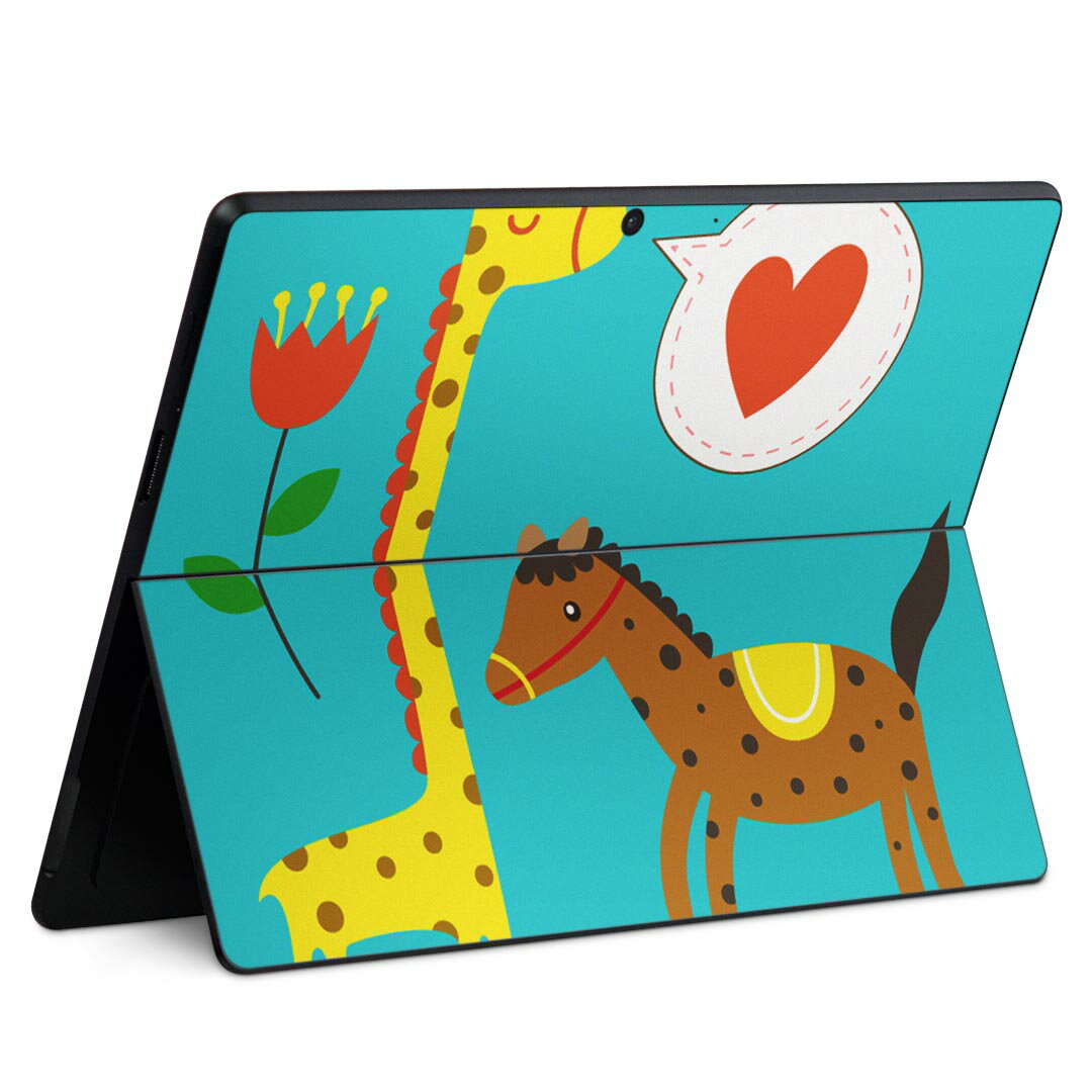 商品特徴・貼るだけでかんたん着せ替え、Surface Pro9 Pro 8 Surface Pro X 共通対応デザインスキンシール・高精細プリントで写真と遜色のない仕上がり！半光沢シートでしっとりツヤのある表現力・ちょっとしたすり傷からS...