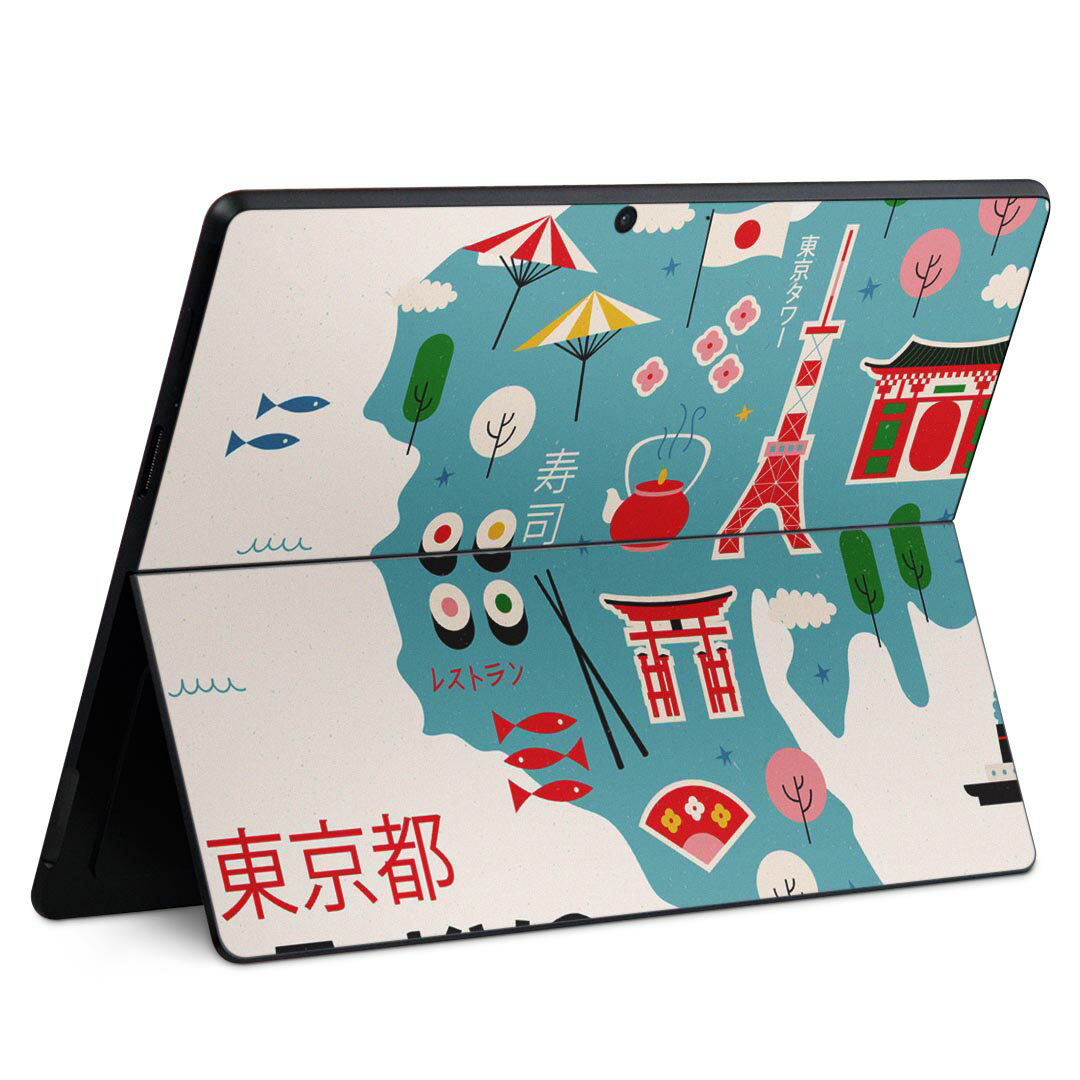 商品特徴・貼るだけでかんたん着せ替え、Surface Pro9 Pro 8 Surface Pro X 共通対応デザインスキンシール・高精細プリントで写真と遜色のない仕上がり！半光沢シートでしっとりツヤのある表現力・ちょっとしたすり傷からS...