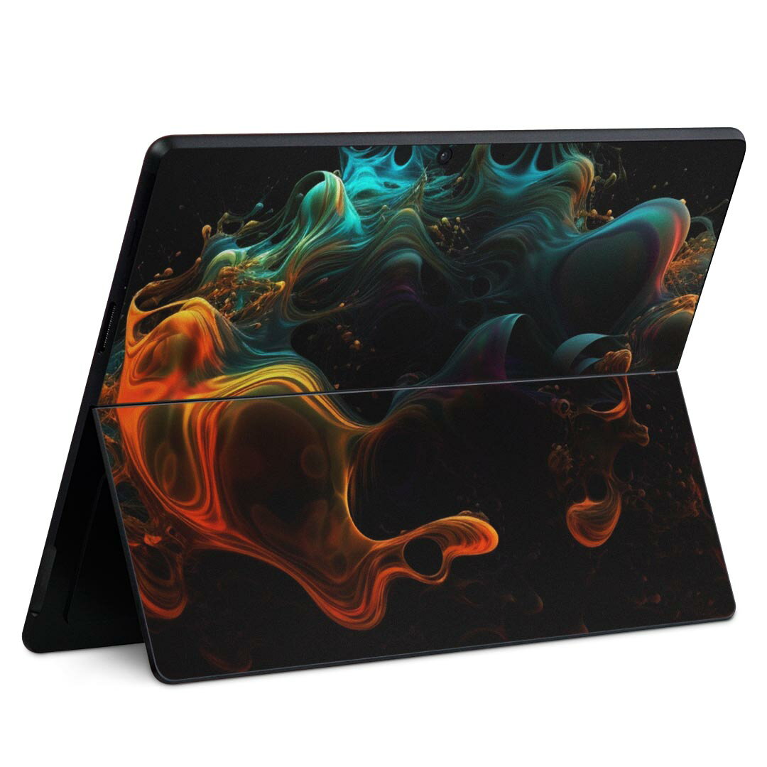 商品特徴・貼るだけでかんたん着せ替え、Surface Pro9 Pro 8 Surface Pro X 共通対応デザインスキンシール・高精細プリントで写真と遜色のない仕上がり！半光沢シートでしっとりツヤのある表現力・ちょっとしたすり傷からS...