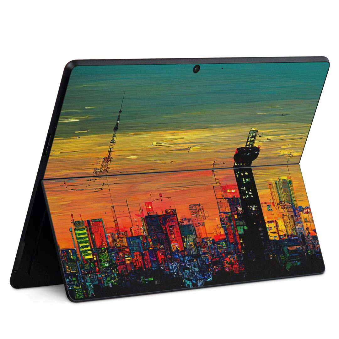 商品特徴・貼るだけでかんたん着せ替え、Surface Pro9 Pro 8 Surface Pro X 共通対応デザインスキンシール・高精細プリントで写真と遜色のない仕上がり！半光沢シートでしっとりツヤのある表現力・ちょっとしたすり傷からS...