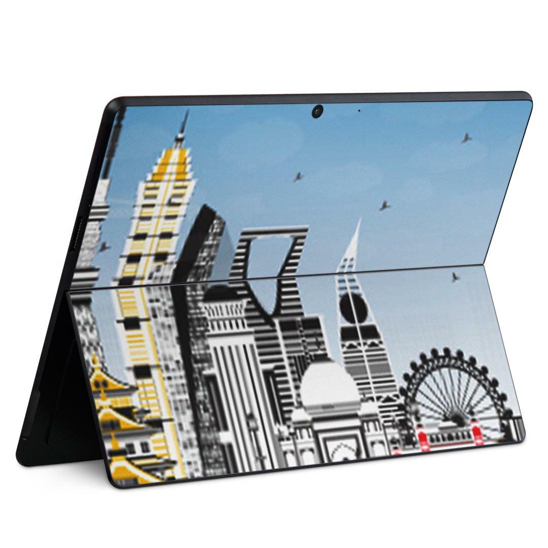 商品特徴・貼るだけでかんたん着せ替え、Surface Pro9 Pro 8 Surface Pro X 共通対応デザインスキンシール・高精細プリントで写真と遜色のない仕上がり！半光沢シートでしっとりツヤのある表現力・ちょっとしたすり傷からS...