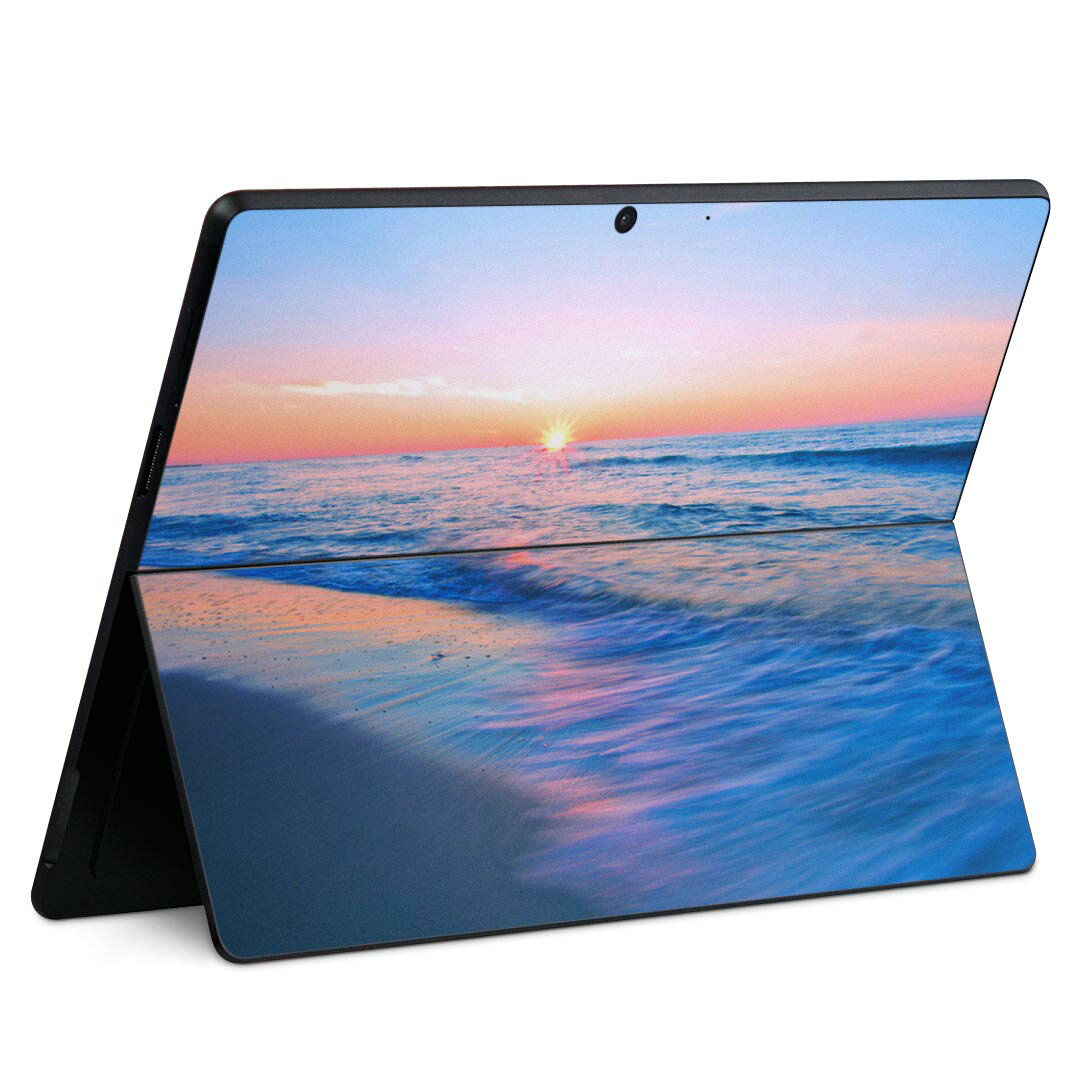商品特徴・貼るだけでかんたん着せ替え、Surface Pro9 Pro 8 Surface Pro X 共通対応デザインスキンシール・高精細プリントで写真と遜色のない仕上がり！半光沢シートでしっとりツヤのある表現力・ちょっとしたすり傷からS...
