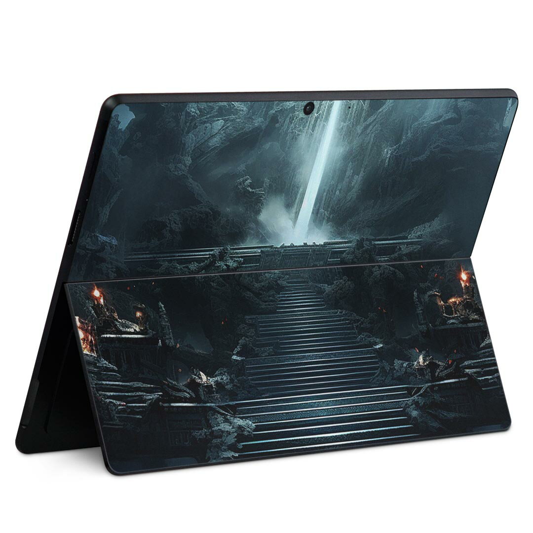 商品特徴・貼るだけでかんたん着せ替え、Surface Pro9 Pro 8 Surface Pro X 共通対応デザインスキンシール・高精細プリントで写真と遜色のない仕上がり！半光沢シートでしっとりツヤのある表現力・ちょっとしたすり傷からS...