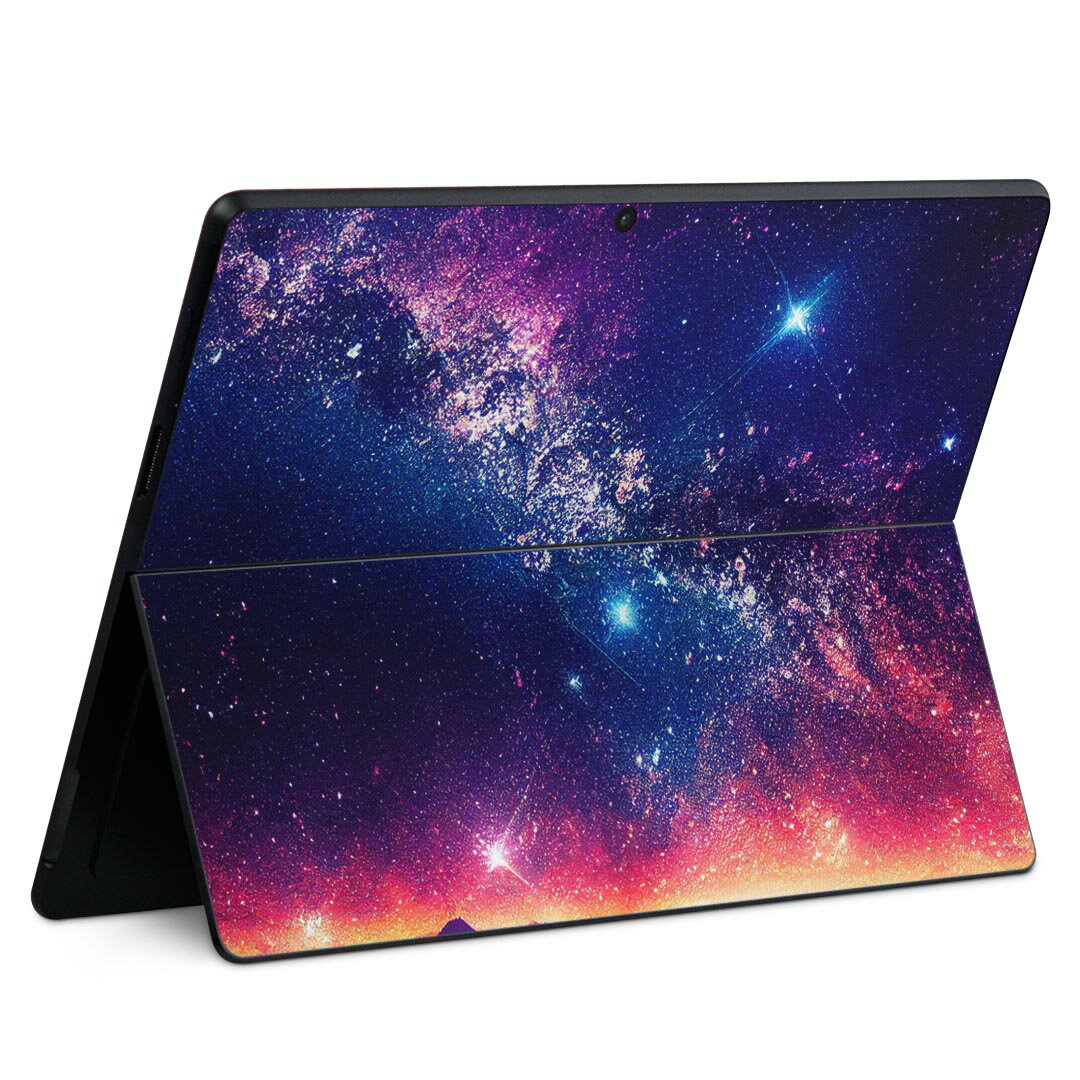 商品特徴・貼るだけでかんたん着せ替え、Surface Pro9 Pro 8 Surface Pro X 共通対応デザインスキンシール・高精細プリントで写真と遜色のない仕上がり！半光沢シートでしっとりツヤのある表現力・ちょっとしたすり傷からS...