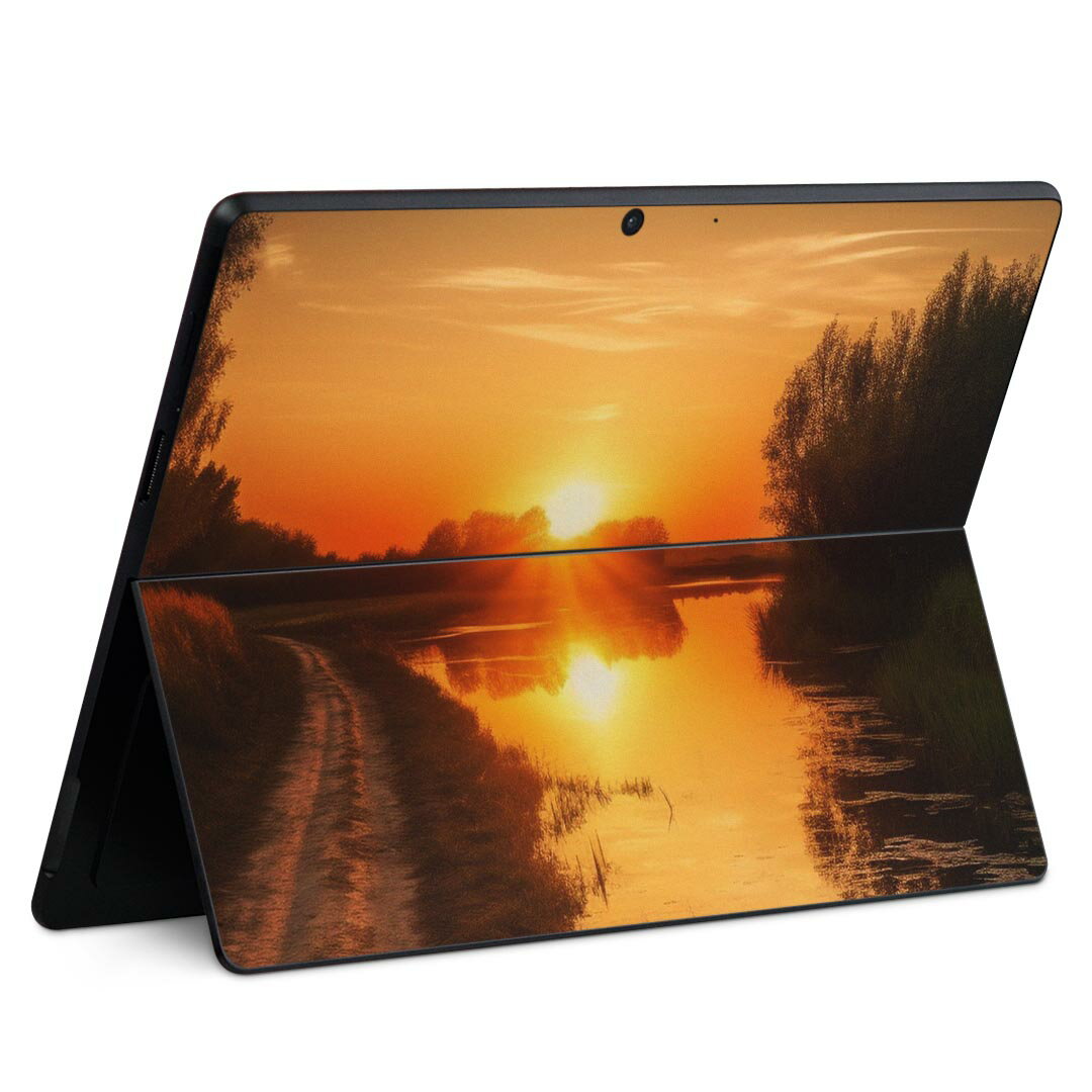 商品特徴・貼るだけでかんたん着せ替え、Surface Pro9 Pro 8 Surface Pro X 共通対応デザインスキンシール・高精細プリントで写真と遜色のない仕上がり！半光沢シートでしっとりツヤのある表現力・ちょっとしたすり傷からS...