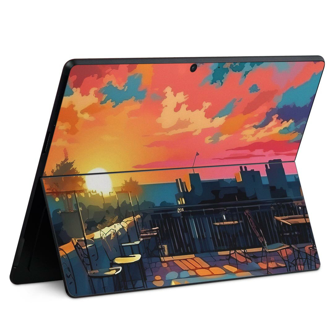 商品特徴・貼るだけでかんたん着せ替え、Surface Pro9 Pro 8 Surface Pro X 共通対応デザインスキンシール・高精細プリントで写真と遜色のない仕上がり！半光沢シートでしっとりツヤのある表現力・ちょっとしたすり傷からS...