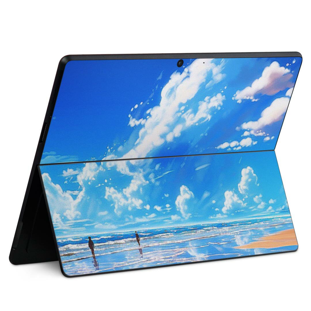 商品特徴・貼るだけでかんたん着せ替え、Surface Pro9 Pro 8 Surface Pro X 共通対応デザインスキンシール・高精細プリントで写真と遜色のない仕上がり！半光沢シートでしっとりツヤのある表現力・ちょっとしたすり傷からS...