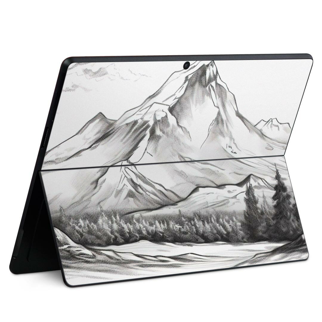 商品特徴・貼るだけでかんたん着せ替え、Surface Pro9 Pro 8 Surface Pro X 共通対応デザインスキンシール・高精細プリントで写真と遜色のない仕上がり！半光沢シートでしっとりツヤのある表現力・ちょっとしたすり傷からS...