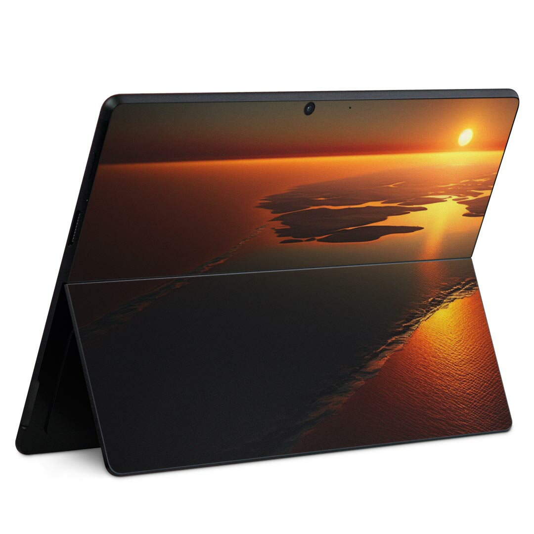 商品特徴・貼るだけでかんたん着せ替え、Surface Pro9 Pro 8 Surface Pro X 共通対応デザインスキンシール・高精細プリントで写真と遜色のない仕上がり！半光沢シートでしっとりツヤのある表現力・ちょっとしたすり傷からS...