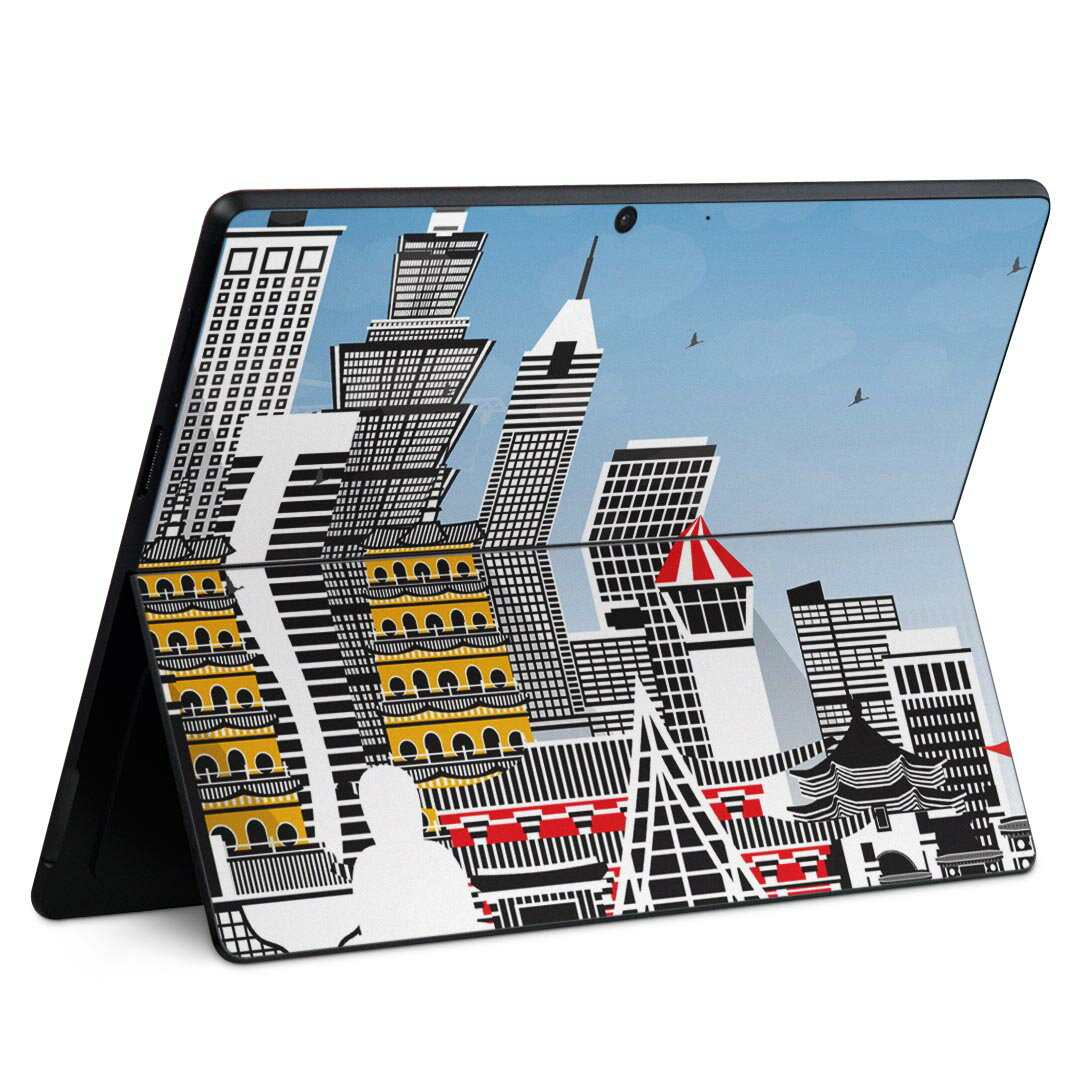 商品特徴・貼るだけでかんたん着せ替え、Surface Pro9 Pro 8 Surface Pro X 共通対応デザインスキンシール・高精細プリントで写真と遜色のない仕上がり！半光沢シートでしっとりツヤのある表現力・ちょっとしたすり傷からS...