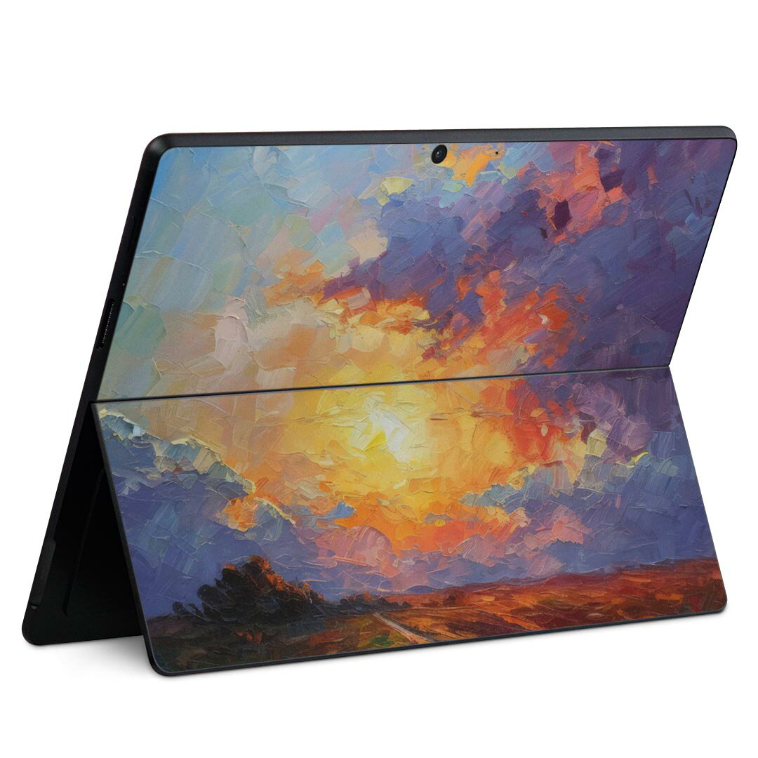 商品特徴・貼るだけでかんたん着せ替え、Surface Pro9 Pro 8 Surface Pro X 共通対応デザインスキンシール・高精細プリントで写真と遜色のない仕上がり！半光沢シートでしっとりツヤのある表現力・ちょっとしたすり傷からS...