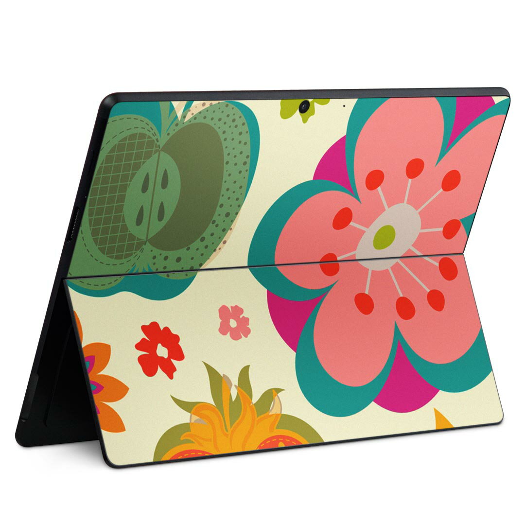 商品特徴・貼るだけでかんたん着せ替え、Surface Pro9 Pro 8 Surface Pro X 共通対応デザインスキンシール・高精細プリントで写真と遜色のない仕上がり！半光沢シートでしっとりツヤのある表現力・ちょっとしたすり傷からS...