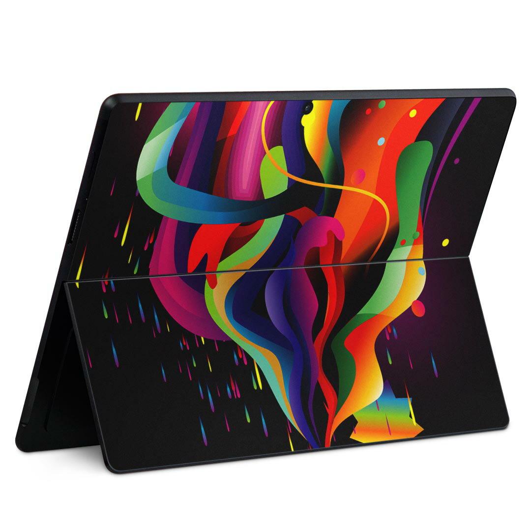 商品特徴・貼るだけでかんたん着せ替え、Surface Pro9 Pro 8 Surface Pro X 共通対応デザインスキンシール・高精細プリントで写真と遜色のない仕上がり！半光沢シートでしっとりツヤのある表現力・ちょっとしたすり傷からS...