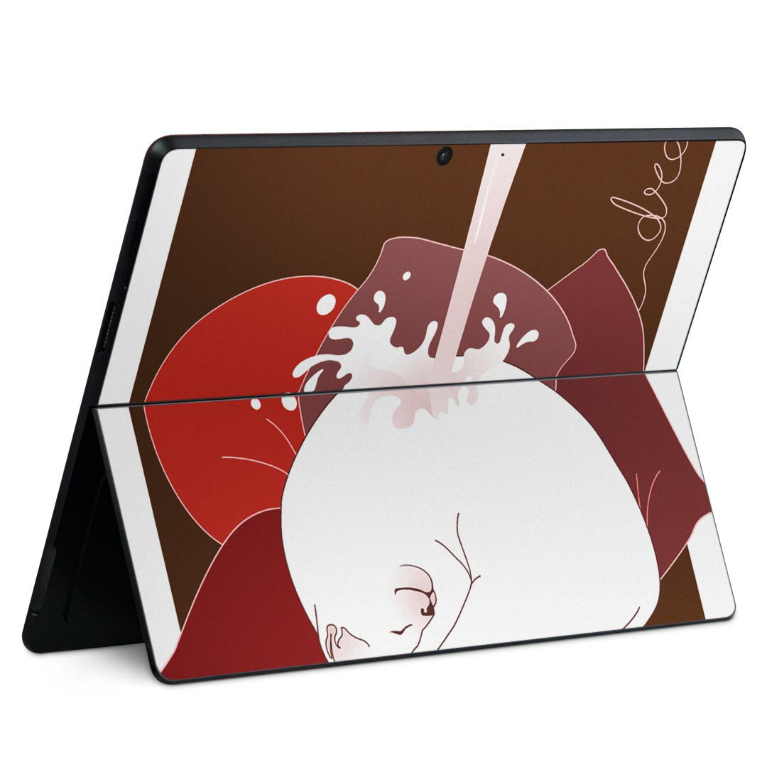 商品特徴・貼るだけでかんたん着せ替え、Surface Pro9 Pro 8 Surface Pro X 共通対応デザインスキンシール・高精細プリントで写真と遜色のない仕上がり！半光沢シートでしっとりツヤのある表現力・ちょっとしたすり傷からS...