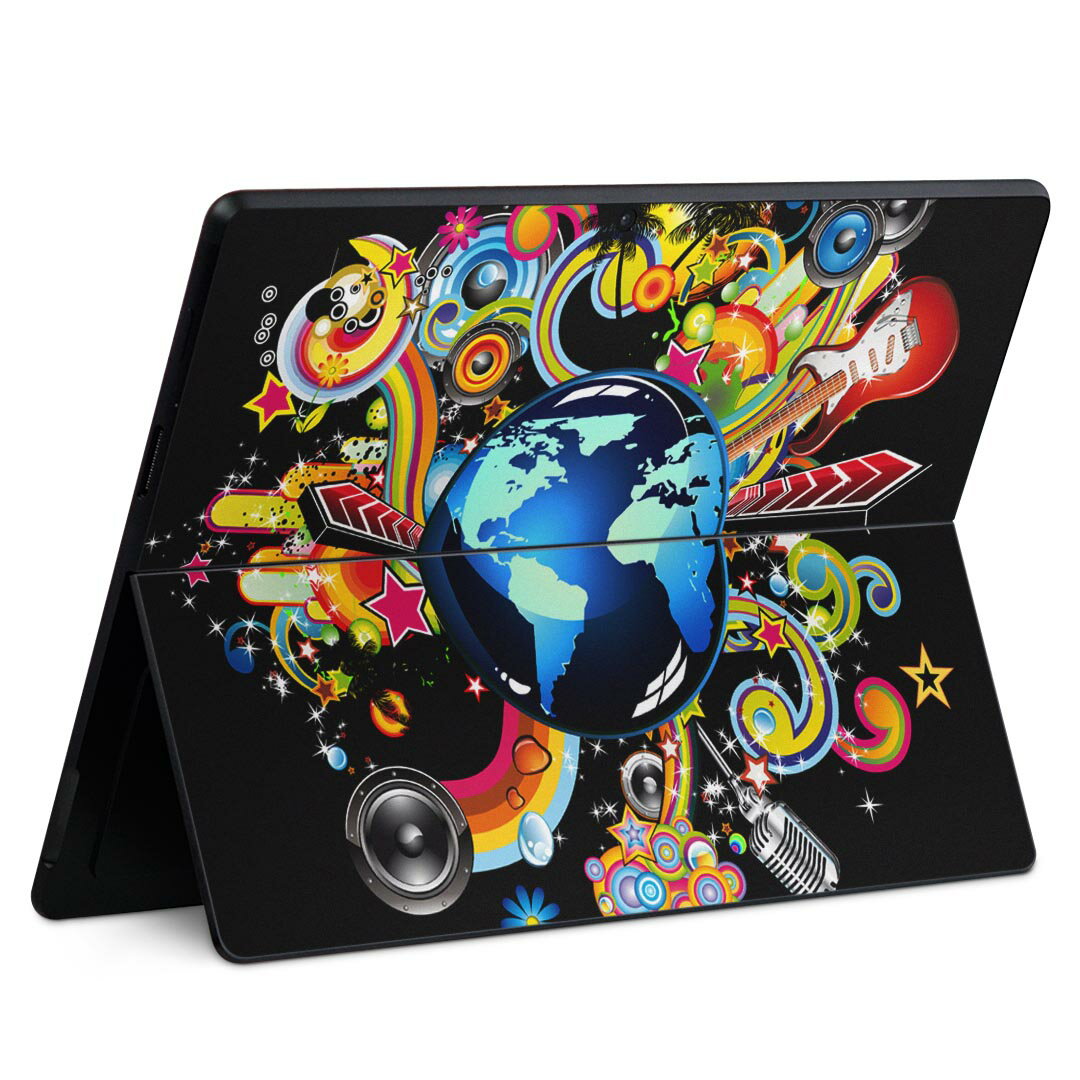 商品特徴・貼るだけでかんたん着せ替え、Surface Pro9 Pro 8 Surface Pro X 共通対応デザインスキンシール・高精細プリントで写真と遜色のない仕上がり！半光沢シートでしっとりツヤのある表現力・ちょっとしたすり傷からS...