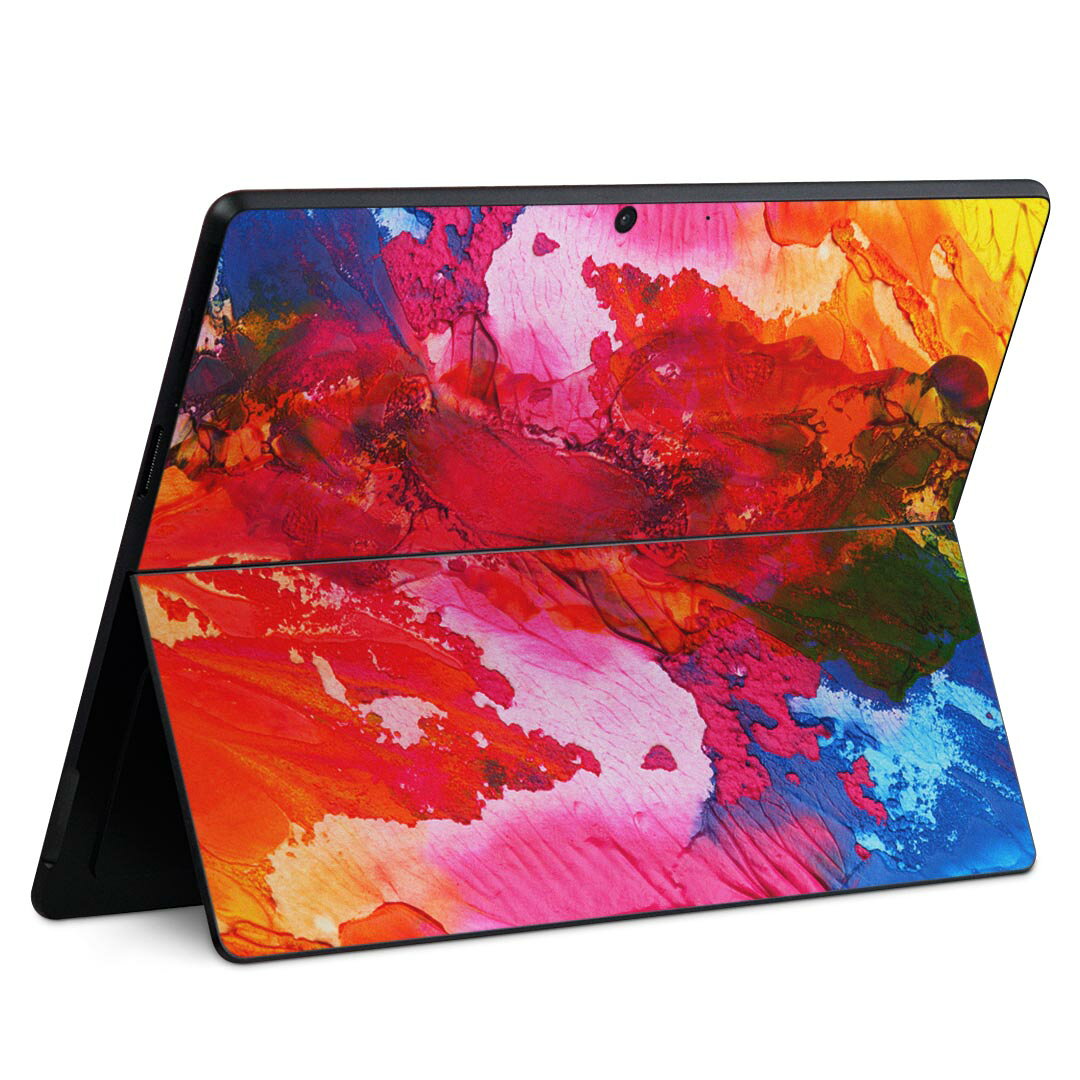 商品特徴・貼るだけでかんたん着せ替え、Surface Pro9 Pro 8 Surface Pro X 共通対応デザインスキンシール・高精細プリントで写真と遜色のない仕上がり！半光沢シートでしっとりツヤのある表現力・ちょっとしたすり傷からS...