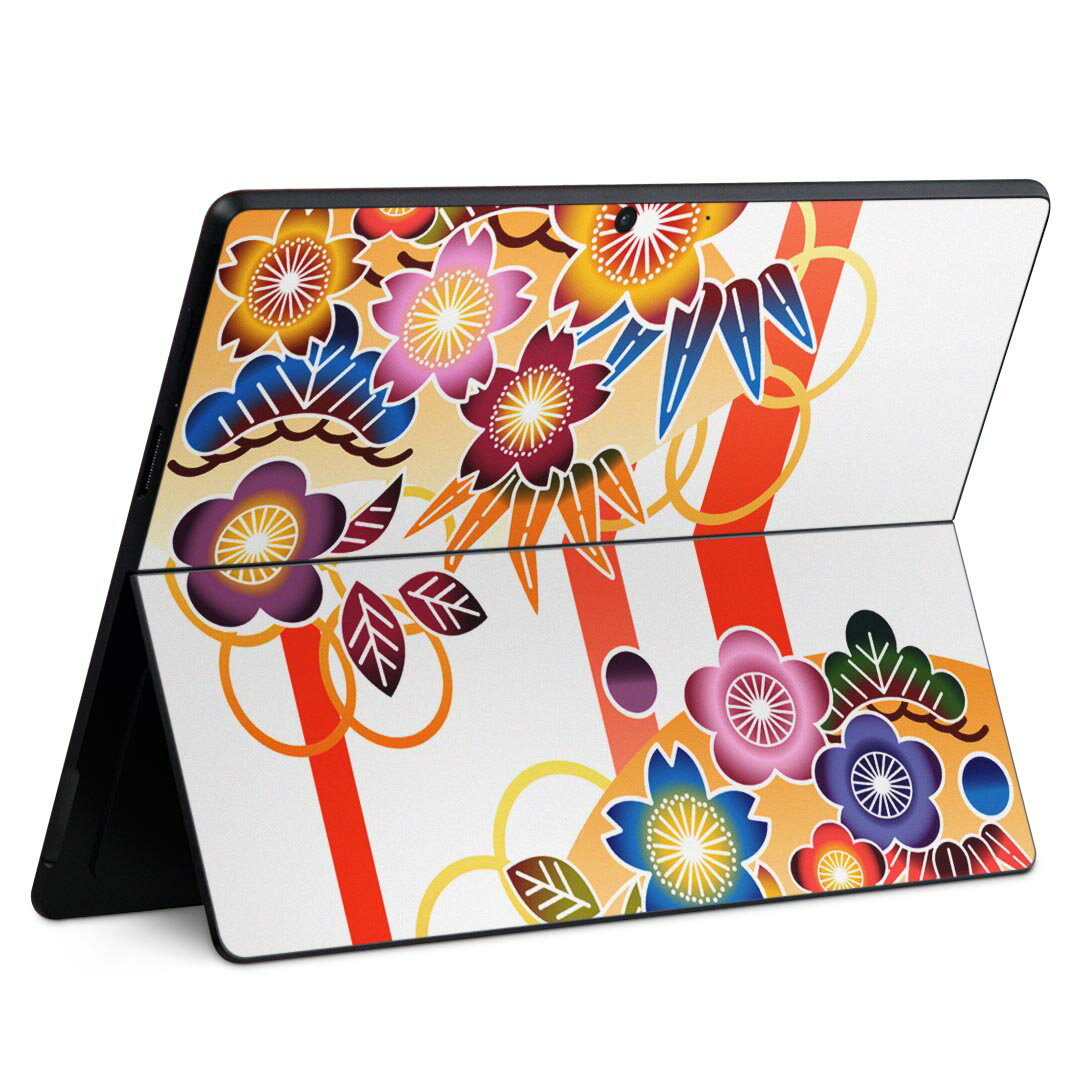 商品特徴・貼るだけでかんたん着せ替え、Surface Pro9 Pro 8 Surface Pro X 共通対応デザインスキンシール・高精細プリントで写真と遜色のない仕上がり！半光沢シートでしっとりツヤのある表現力・ちょっとしたすり傷からS...