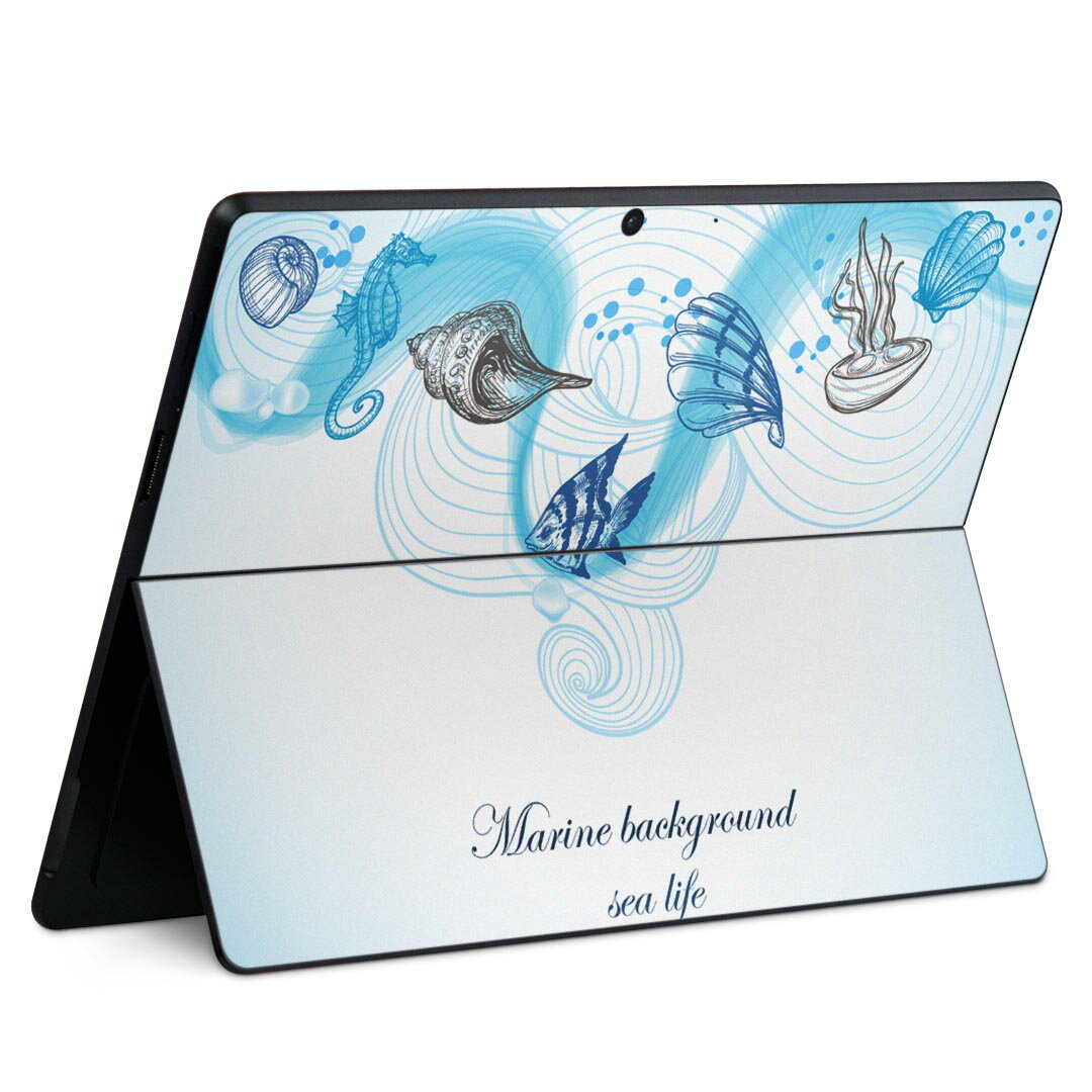 商品特徴・貼るだけでかんたん着せ替え、Surface Pro9 Pro 8 Surface Pro X 共通対応デザインスキンシール・高精細プリントで写真と遜色のない仕上がり！半光沢シートでしっとりツヤのある表現力・ちょっとしたすり傷からS...