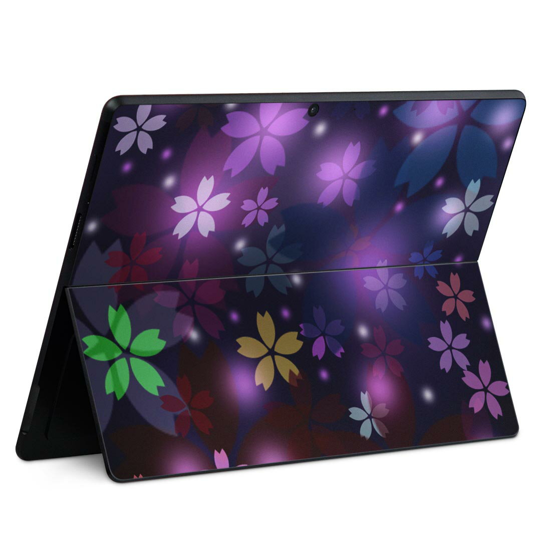 商品特徴・貼るだけでかんたん着せ替え、Surface Pro9 Pro 8 Surface Pro X 共通対応デザインスキンシール・高精細プリントで写真と遜色のない仕上がり！半光沢シートでしっとりツヤのある表現力・ちょっとしたすり傷からS...