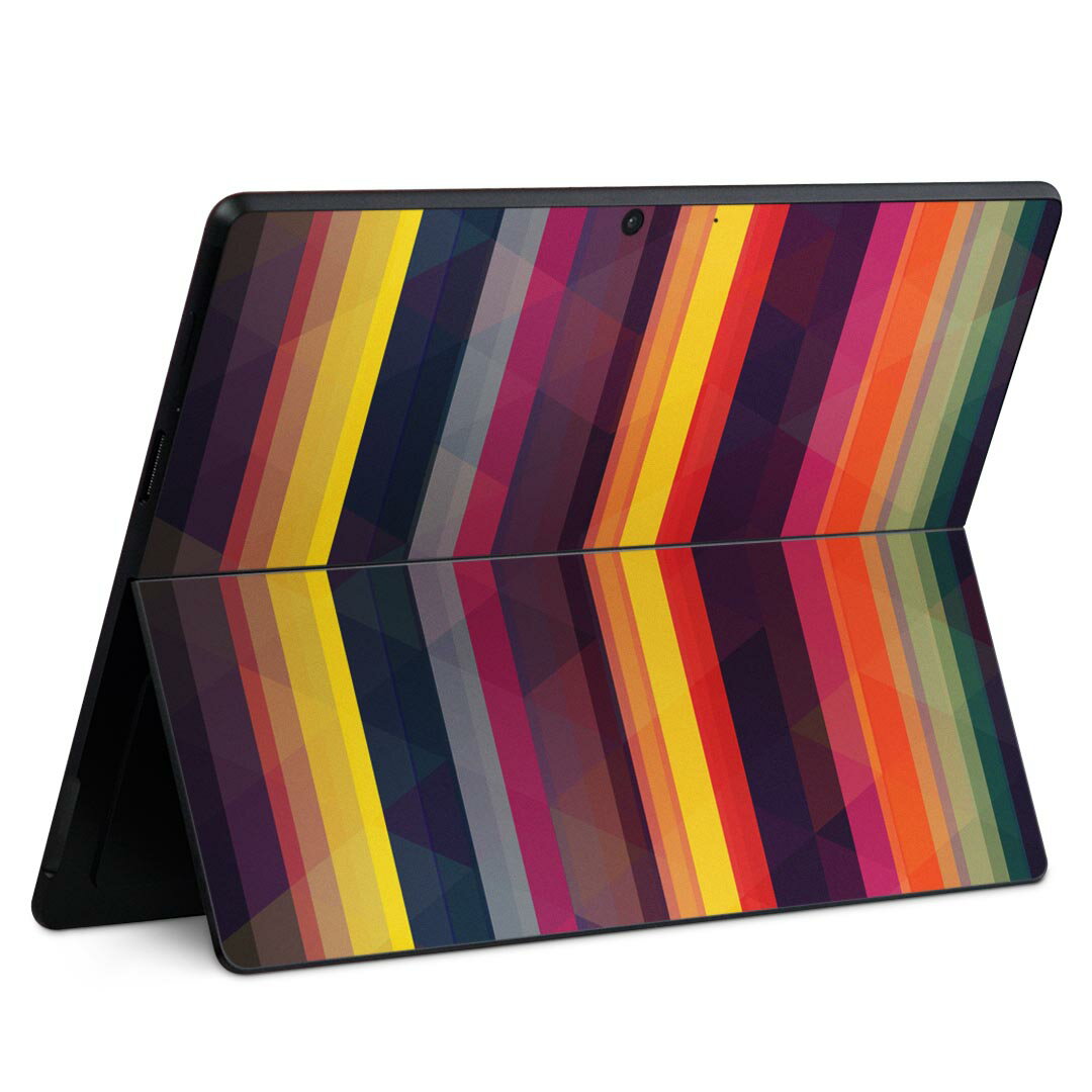 商品特徴・貼るだけでかんたん着せ替え、Surface Pro9 Pro 8 Surface Pro X 共通対応デザインスキンシール・高精細プリントで写真と遜色のない仕上がり！半光沢シートでしっとりツヤのある表現力・ちょっとしたすり傷からS...