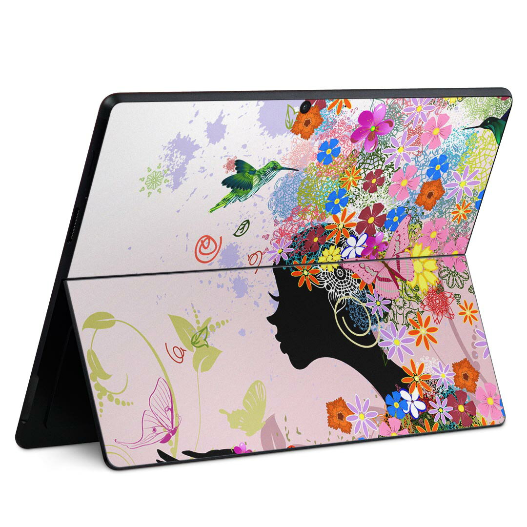 商品特徴・貼るだけでかんたん着せ替え、Surface Pro9 Pro 8 Surface Pro X 共通対応デザインスキンシール・高精細プリントで写真と遜色のない仕上がり！半光沢シートでしっとりツヤのある表現力・ちょっとしたすり傷からS...