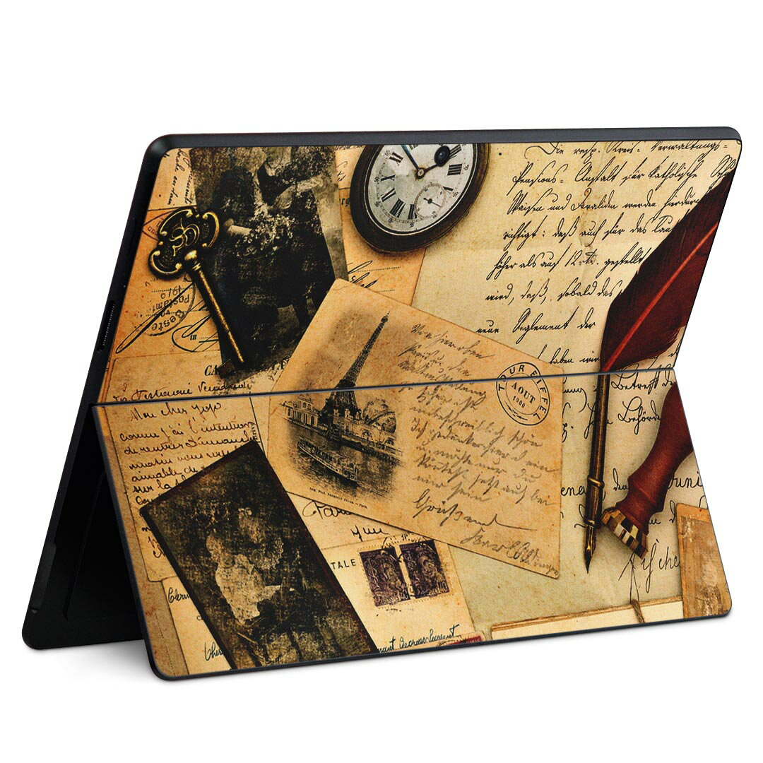 商品特徴・貼るだけでかんたん着せ替え、Surface Pro9 Pro 8 Surface Pro X 共通対応デザインスキンシール・高精細プリントで写真と遜色のない仕上がり！半光沢シートでしっとりツヤのある表現力・ちょっとしたすり傷からS...