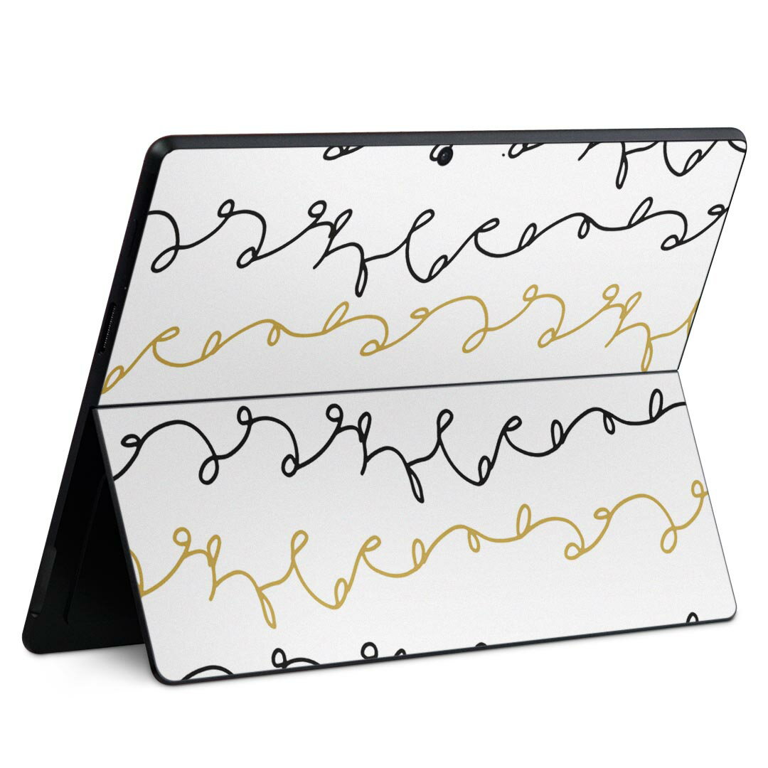 商品特徴・貼るだけでかんたん着せ替え、Surface Pro9 Pro 8 Surface Pro X 共通対応デザインスキンシール・高精細プリントで写真と遜色のない仕上がり！半光沢シートでしっとりツヤのある表現力・ちょっとしたすり傷からS...