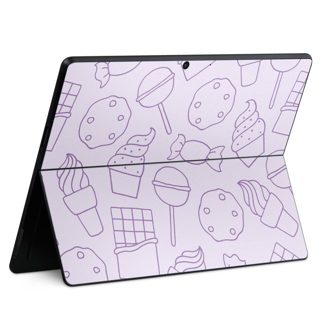 商品特徴・貼るだけでかんたん着せ替え、Surface Pro9 Pro 8 Surface Pro X 共通対応デザインスキンシール・高精細プリントで写真と遜色のない仕上がり！半光沢シートでしっとりツヤのある表現力・ちょっとしたすり傷からS...