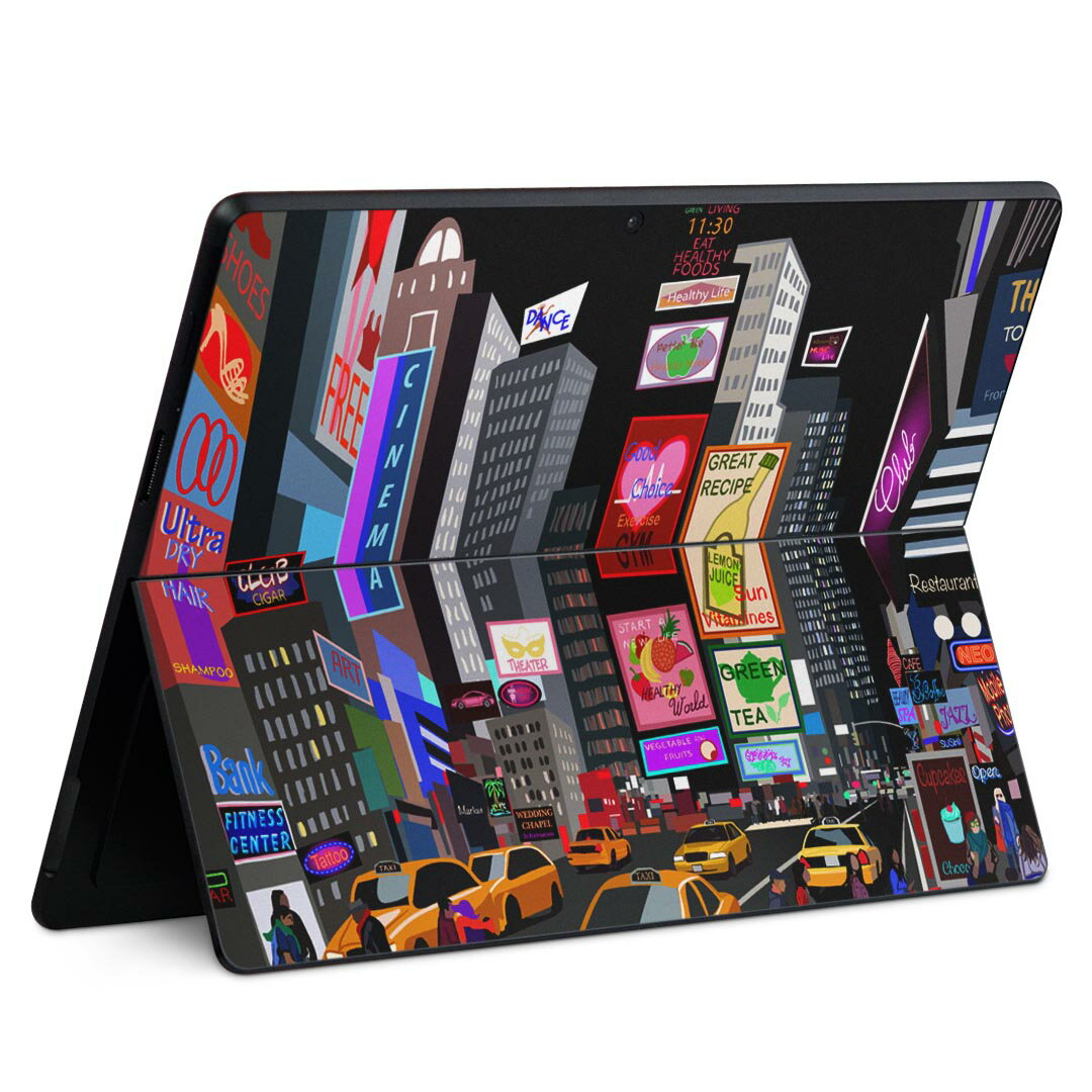 商品特徴・貼るだけでかんたん着せ替え、Surface Pro9 Pro 8 Surface Pro X 共通対応デザインスキンシール・高精細プリントで写真と遜色のない仕上がり！半光沢シートでしっとりツヤのある表現力・ちょっとしたすり傷からS...