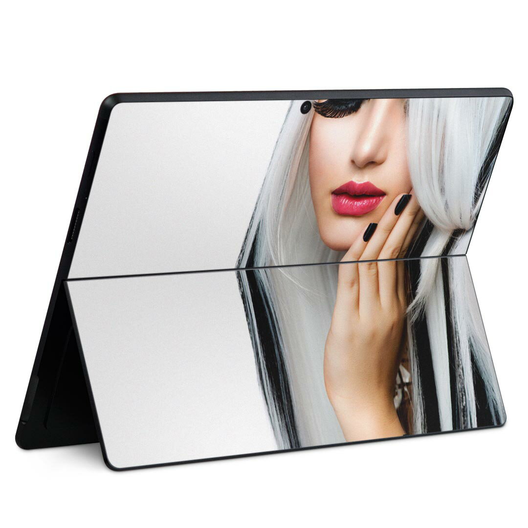 商品特徴・貼るだけでかんたん着せ替え、Surface Pro9 Pro 8 Surface Pro X 共通対応デザインスキンシール・高精細プリントで写真と遜色のない仕上がり！半光沢シートでしっとりツヤのある表現力・ちょっとしたすり傷からS...