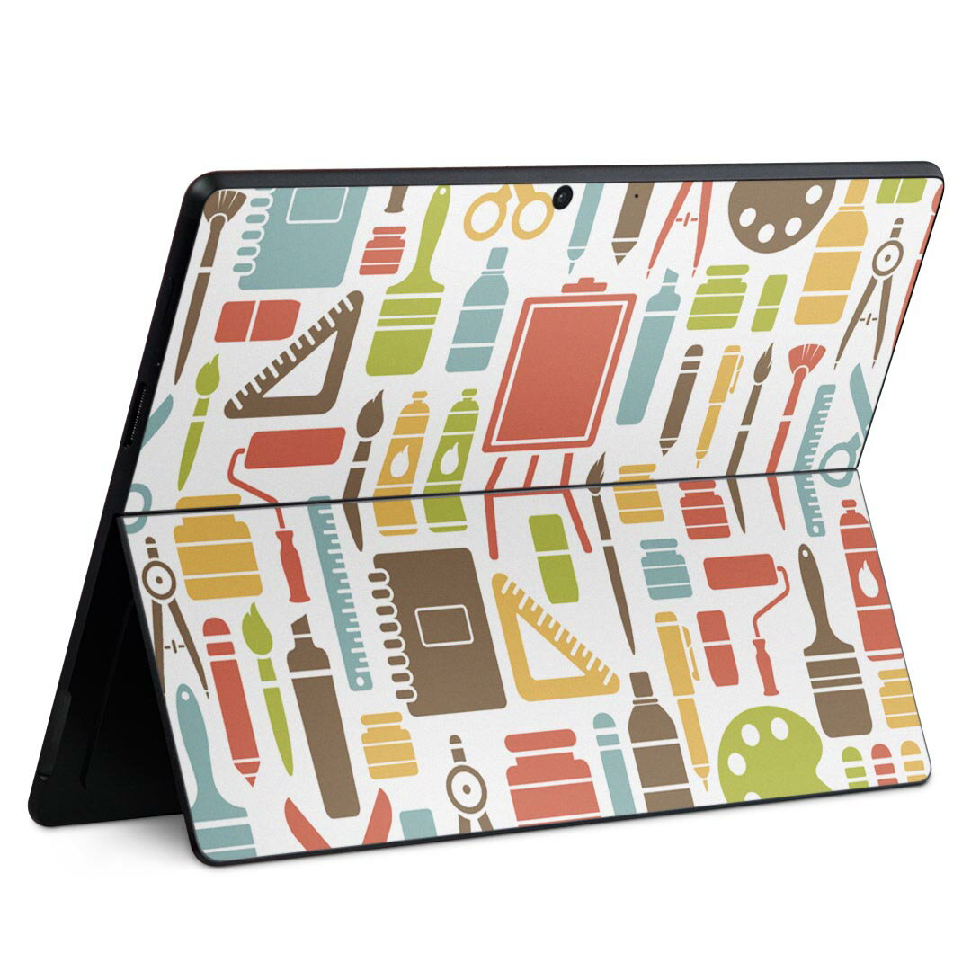 商品特徴・貼るだけでかんたん着せ替え、Surface Pro9 Pro 8 Surface Pro X 共通対応デザインスキンシール・高精細プリントで写真と遜色のない仕上がり！半光沢シートでしっとりツヤのある表現力・ちょっとしたすり傷からS...