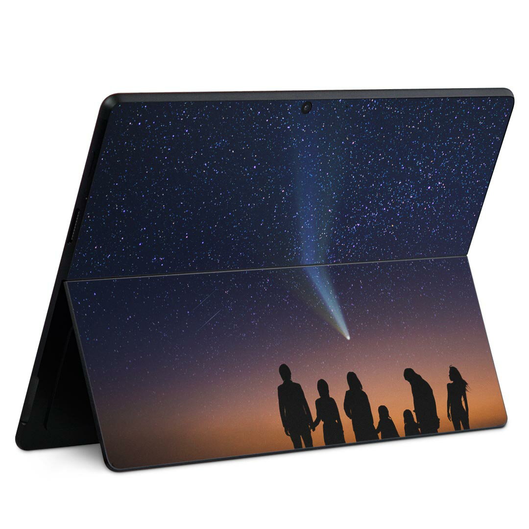 商品特徴・貼るだけでかんたん着せ替え、Surface Pro9 Pro 8 Surface Pro X 共通対応デザインスキンシール・高精細プリントで写真と遜色のない仕上がり！半光沢シートでしっとりツヤのある表現力・ちょっとしたすり傷からS...