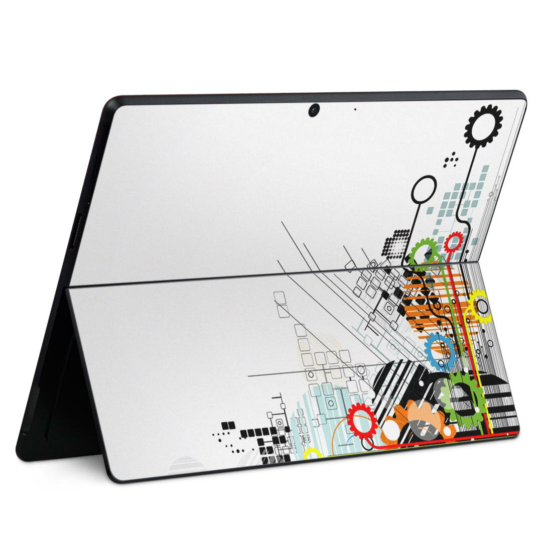 商品特徴・貼るだけでかんたん着せ替え、Surface Pro9 Pro 8 Surface Pro X 共通対応デザインスキンシール・高精細プリントで写真と遜色のない仕上がり！半光沢シートでしっとりツヤのある表現力・ちょっとしたすり傷からS...
