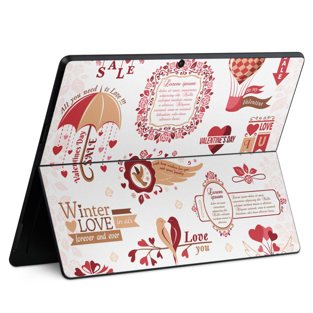 商品特徴・貼るだけでかんたん着せ替え、Surface Pro9 Pro 8 Surface Pro X 共通対応デザインスキンシール・高精細プリントで写真と遜色のない仕上がり！半光沢シートでしっとりツヤのある表現力・ちょっとしたすり傷からS...