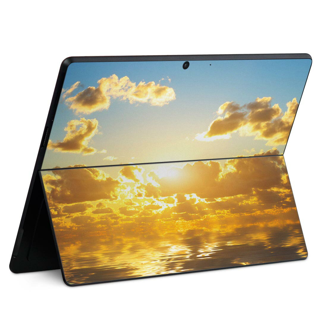 商品特徴・貼るだけでかんたん着せ替え、Surface Pro9 Pro 8 Surface Pro X 共通対応デザインスキンシール・高精細プリントで写真と遜色のない仕上がり！半光沢シートでしっとりツヤのある表現力・ちょっとしたすり傷からS...