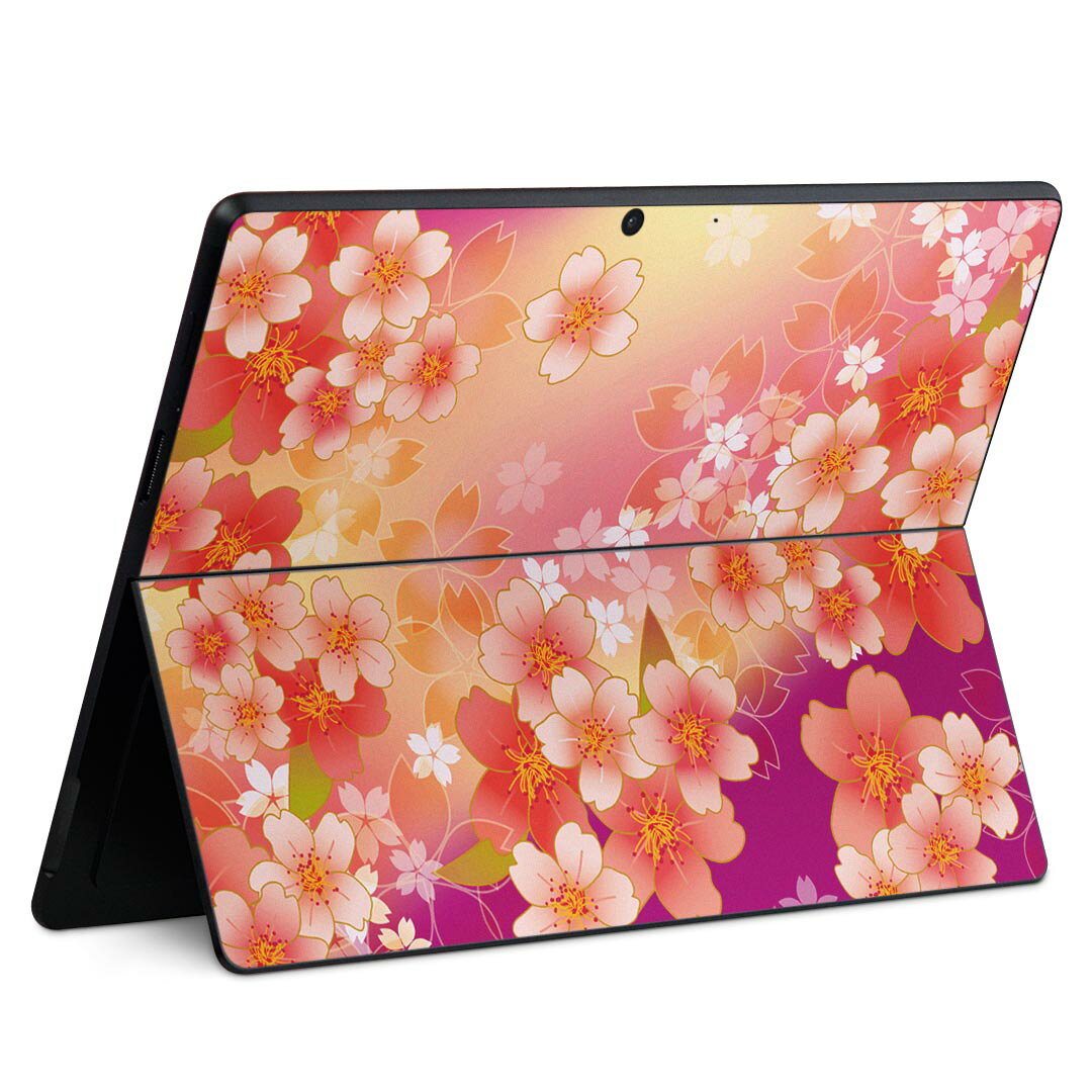 商品特徴・貼るだけでかんたん着せ替え、Surface Pro9 Pro 8 Surface Pro X 共通対応デザインスキンシール・高精細プリントで写真と遜色のない仕上がり！半光沢シートでしっとりツヤのある表現力・ちょっとしたすり傷からS...
