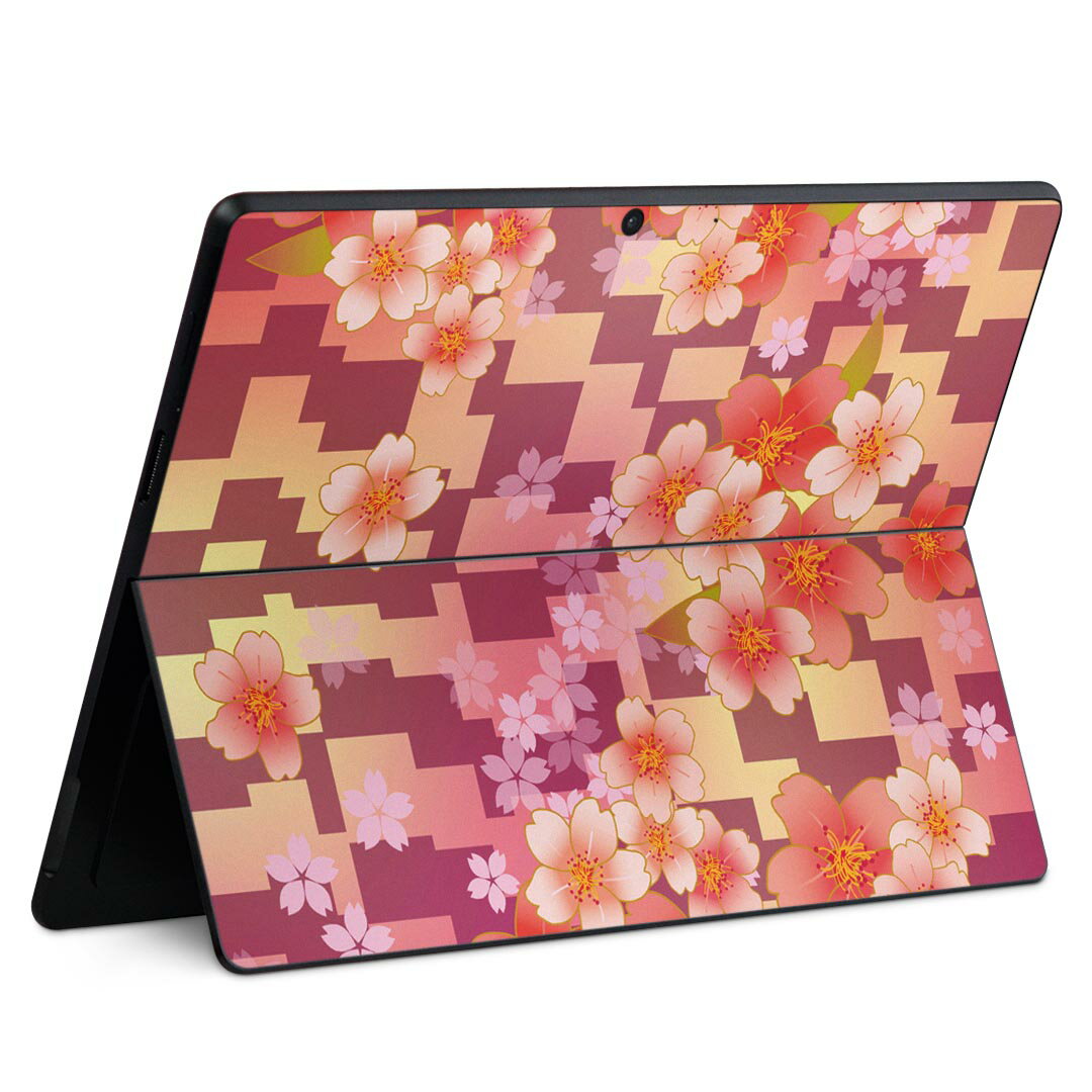 商品特徴・貼るだけでかんたん着せ替え、Surface Pro9 Pro 8 Surface Pro X 共通対応デザインスキンシール・高精細プリントで写真と遜色のない仕上がり！半光沢シートでしっとりツヤのある表現力・ちょっとしたすり傷からS...