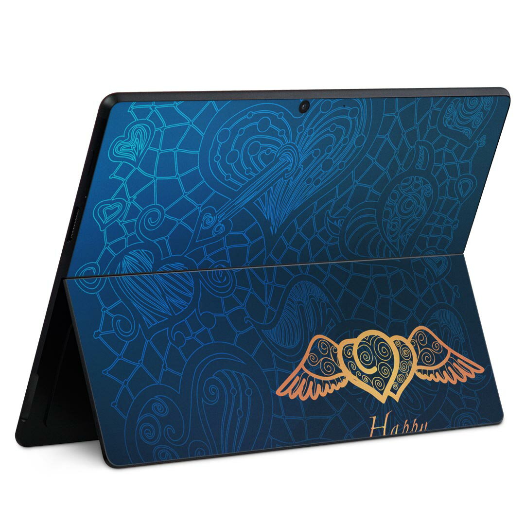 商品特徴・貼るだけでかんたん着せ替え、Surface Pro9 Pro 8 Surface Pro X 共通対応デザインスキンシール・高精細プリントで写真と遜色のない仕上がり！半光沢シートでしっとりツヤのある表現力・ちょっとしたすり傷からS...