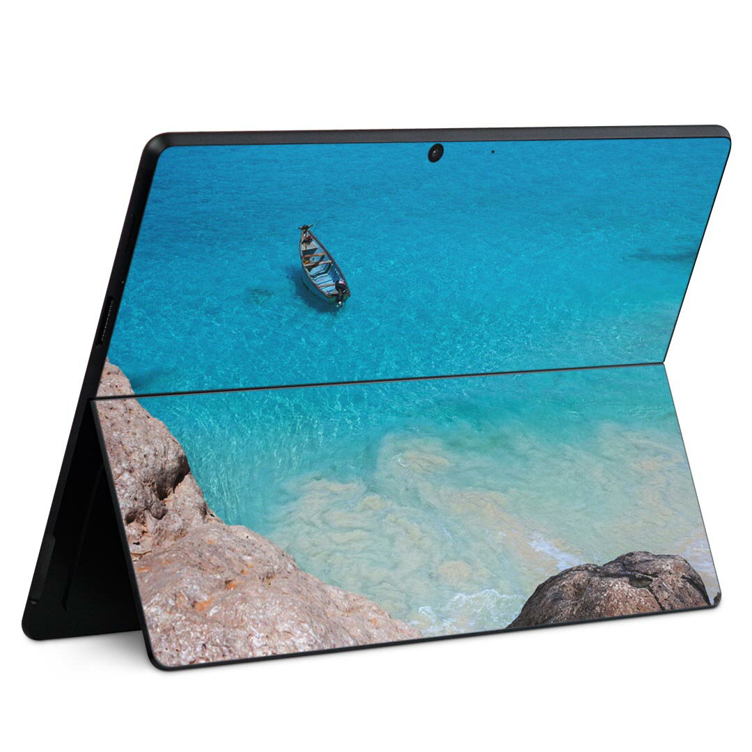 商品特徴・貼るだけでかんたん着せ替え、Surface Pro9 Pro 8 Surface Pro X 共通対応デザインスキンシール・高精細プリントで写真と遜色のない仕上がり！半光沢シートでしっとりツヤのある表現力・ちょっとしたすり傷からS...