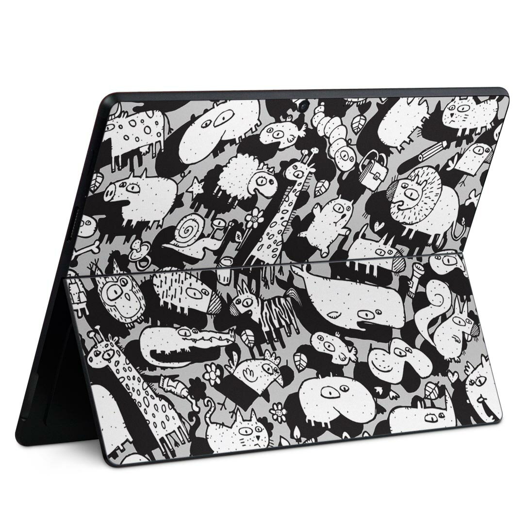 商品特徴・貼るだけでかんたん着せ替え、Surface Pro9 Pro 8 Surface Pro X 共通対応デザインスキンシール・高精細プリントで写真と遜色のない仕上がり！半光沢シートでしっとりツヤのある表現力・ちょっとしたすり傷からS...