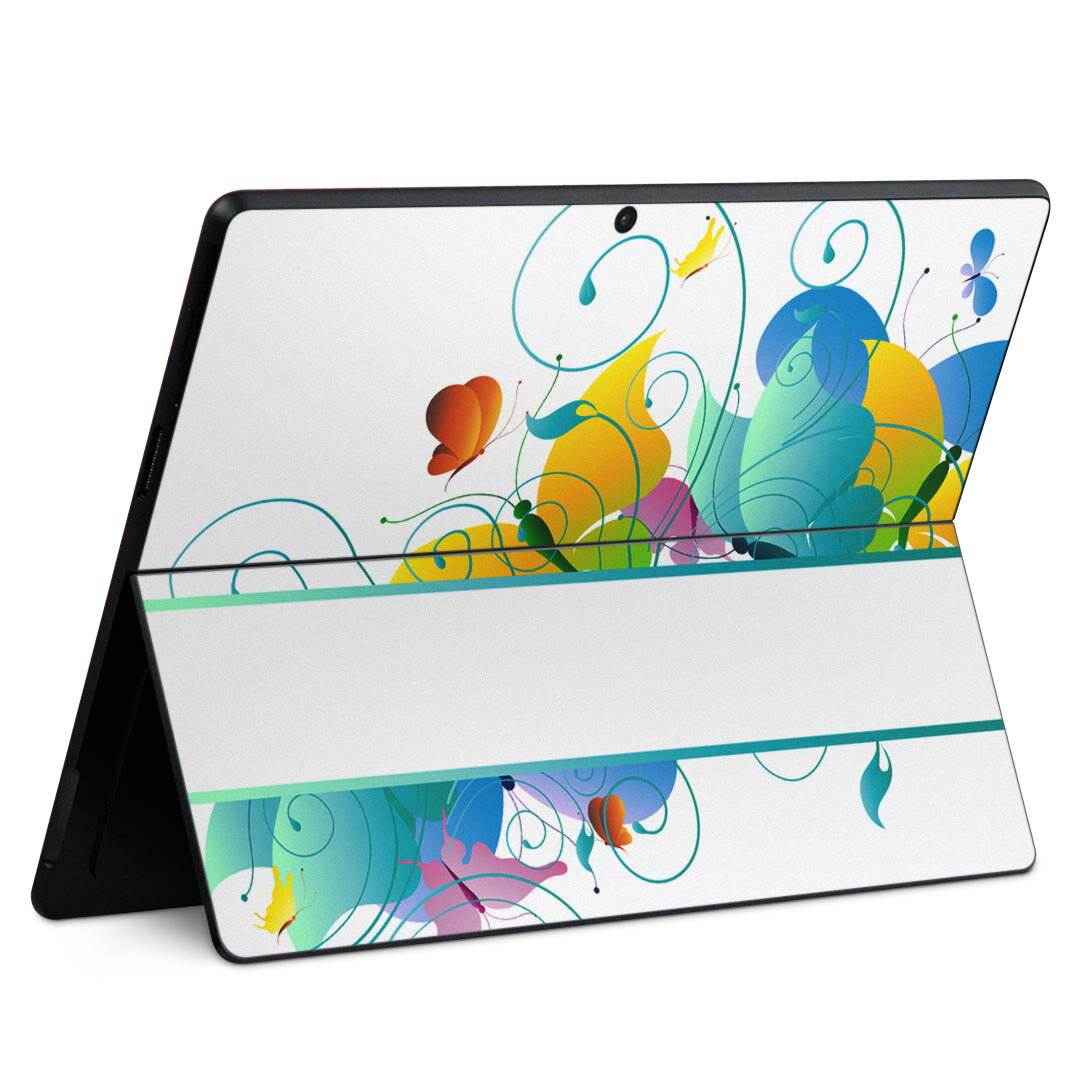 商品特徴・貼るだけでかんたん着せ替え、Surface Pro9 Pro 8 Surface Pro X 共通対応デザインスキンシール・高精細プリントで写真と遜色のない仕上がり！半光沢シートでしっとりツヤのある表現力・ちょっとしたすり傷からS...