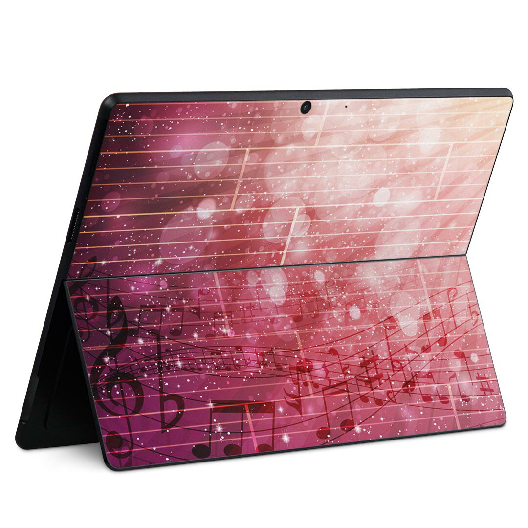 商品特徴・貼るだけでかんたん着せ替え、Surface Pro9 Pro 8 Surface Pro X 共通対応デザインスキンシール・高精細プリントで写真と遜色のない仕上がり！半光沢シートでしっとりツヤのある表現力・ちょっとしたすり傷からS...