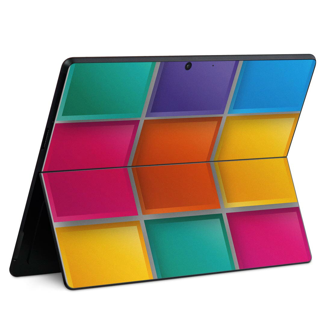 商品特徴・貼るだけでかんたん着せ替え、Surface Pro9 Pro 8 Surface Pro X 共通対応デザインスキンシール・高精細プリントで写真と遜色のない仕上がり！半光沢シートでしっとりツヤのある表現力・ちょっとしたすり傷からS...