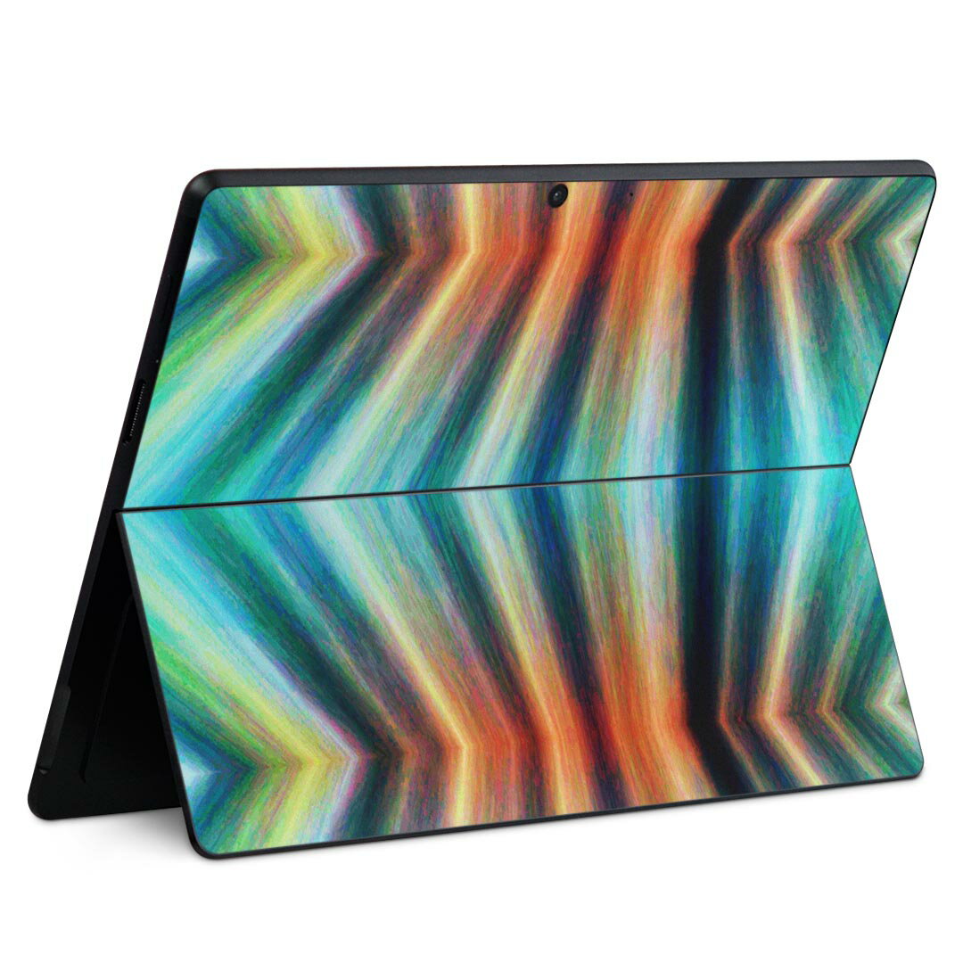 商品特徴・貼るだけでかんたん着せ替え、Surface Pro9 Pro 8 Surface Pro X 共通対応デザインスキンシール・高精細プリントで写真と遜色のない仕上がり！半光沢シートでしっとりツヤのある表現力・ちょっとしたすり傷からS...