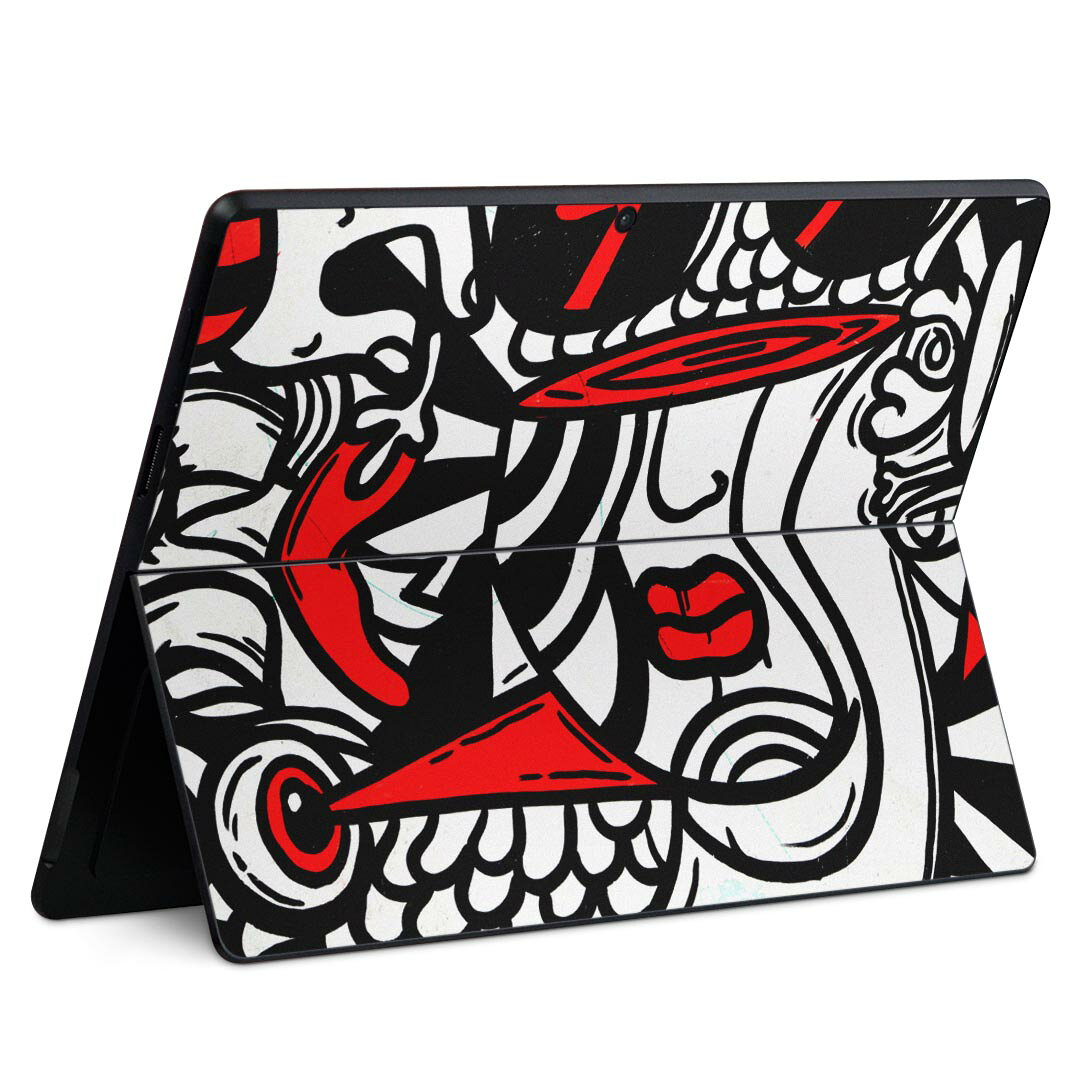 商品特徴・貼るだけでかんたん着せ替え、Surface Pro9 Pro 8 Surface Pro X 共通対応デザインスキンシール・高精細プリントで写真と遜色のない仕上がり！半光沢シートでしっとりツヤのある表現力・ちょっとしたすり傷からS...