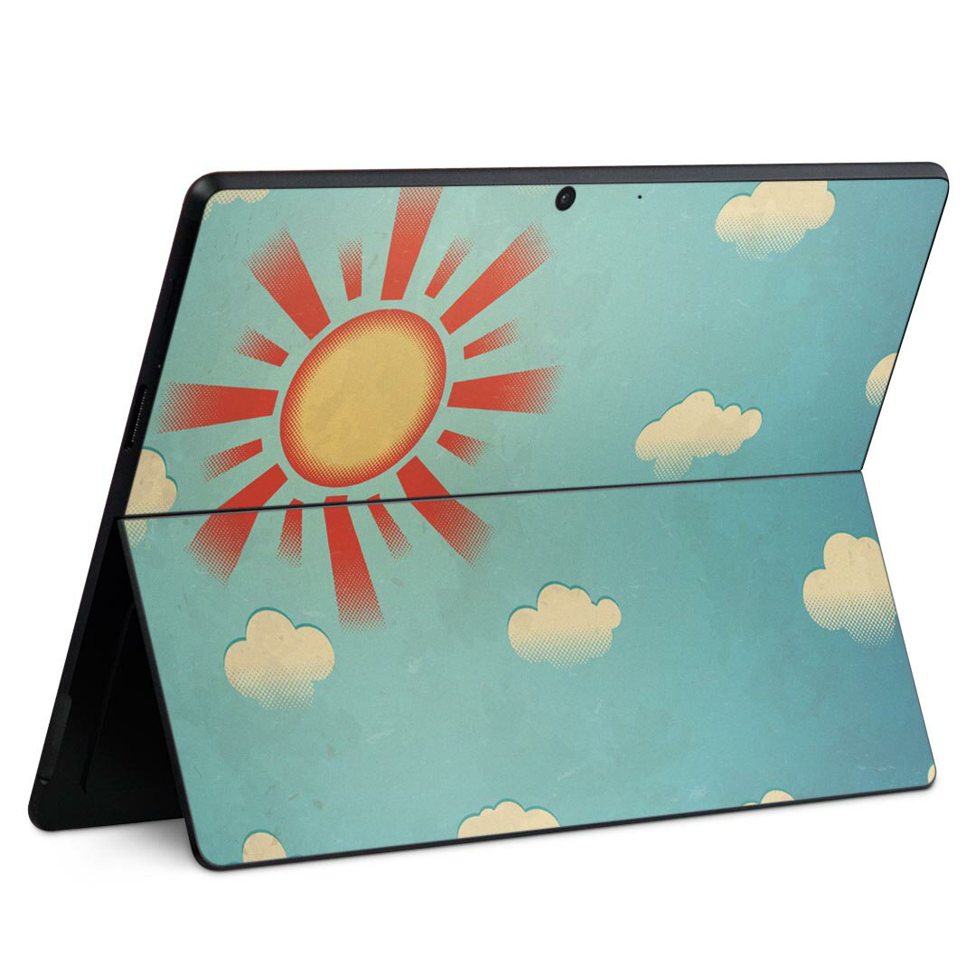 商品特徴・貼るだけでかんたん着せ替え、Surface Pro9 Pro 8 Surface Pro X 共通対応デザインスキンシール・高精細プリントで写真と遜色のない仕上がり！半光沢シートでしっとりツヤのある表現力・ちょっとしたすり傷からS...